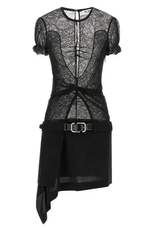 Attico Lace Mini Dress