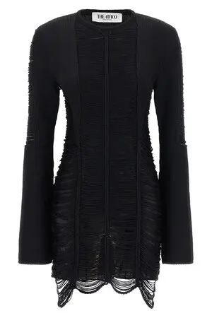 Attico Fringed Mini Dress