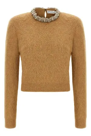 Self-portrait Ribbed Sweaters For Women