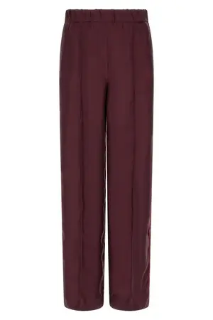 F.R.S FOR RESTLESS SLEEPERS F. R.s. Silk Trousers - Bordeaux