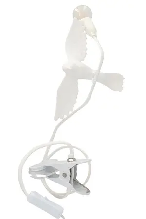 SELETTI Sparrow Cruising' Selic X Marnio Pince-up Lamp - White