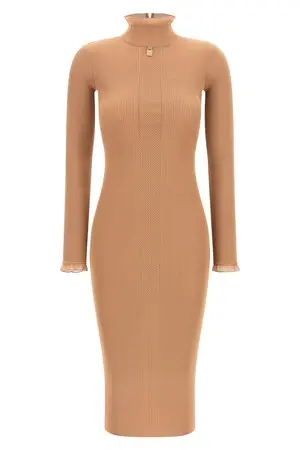 Elisabetta Franchi Ribbed Knit Dress