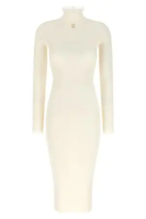 Elisabetta Franchi Ribbed Knit Dress