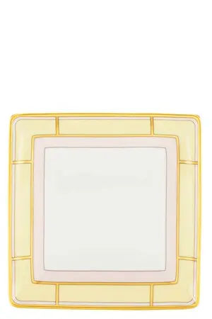 GINORI 1735 Diva' Square Valet Tray - Yellow