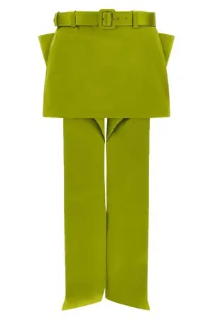 SELF-PORTRAIT Maxi Bow Skirt