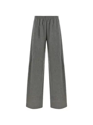 Fabiana Filippi Elastic Waist Trousers - Gray