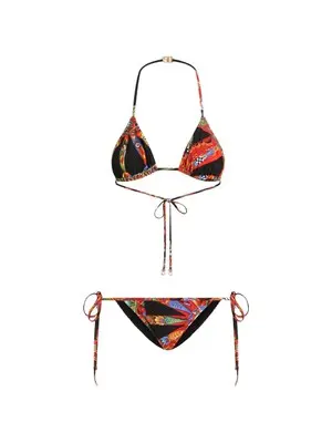 Dolce & Gabbana Carretto Print Bikini Set