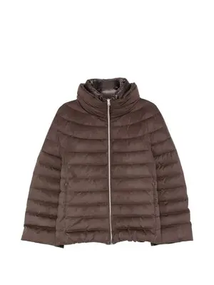 Herno Suede Short Puff Coat