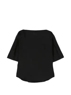 Filippa K Sheer Tee - Black