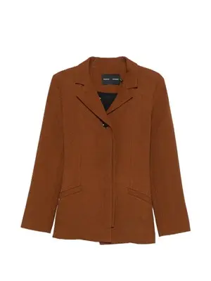 Proenza Schouler Vioni Jacket In Heavy Sable