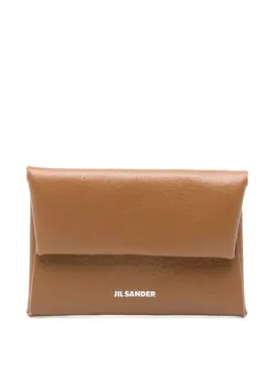 JIL SANDER Envelope Card Holder - Beige