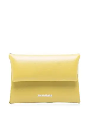 JIL SANDER Envelope Card Holder - Yellow