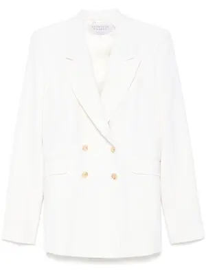 Gabriela Hearst Angela Wool Blazer - White