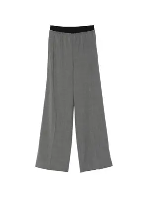 Alpha Studio Elasticated-waistband Trousers
