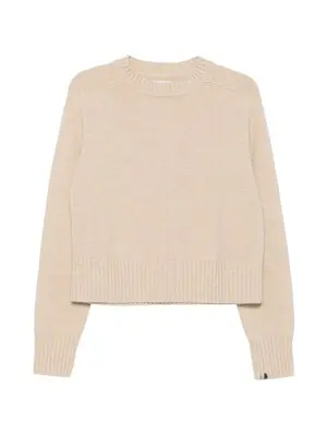 Extreme Cashmere Please Cashmere Crew Neck Pullover - Beige