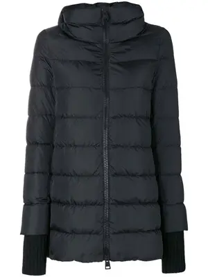 Herno Chamonix Hooded Puff Coat - Black