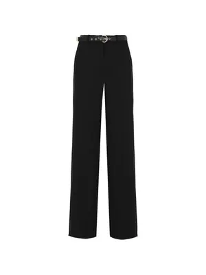 Max Mara Amico Palazzo Trousers - Black