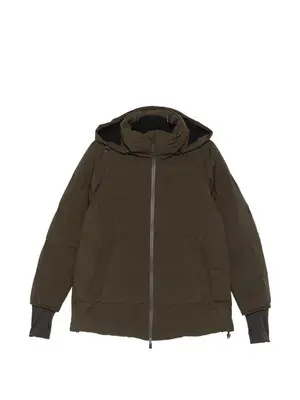 Herno Hooded Puff Coat - Brown