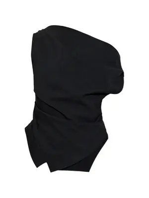RÓHE Asymmetrical Top Black