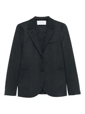 Harris Wharf London Virgin Wool Single Breasted Jacket