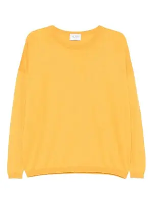 BE YOU Crew Neck Sweater - Yellow