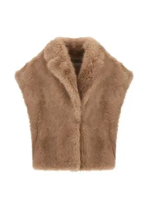 Herno Faux Fur Jacket - Beige