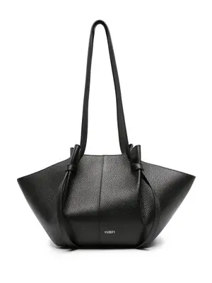 Yuzefi Mochi Leather Bag - Black