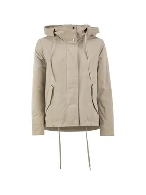 Herno Short Parka - Gray