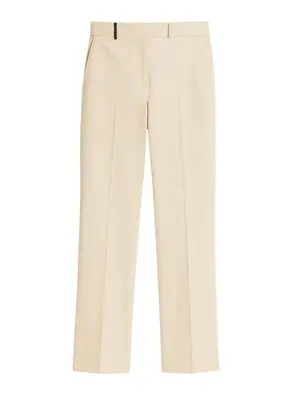 Peserico Straight Leg Trousers - Beige