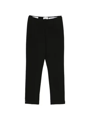 Peserico Side Zip Trousers - Black