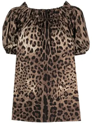 Dolce & Gabbana Animal Print Tunic