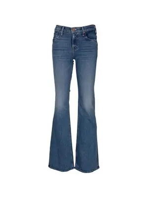 MOTHER Jinx Heel Denim Trousers