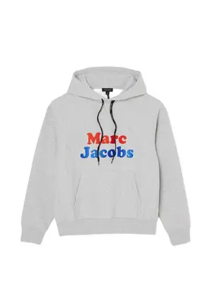 Marc Jacobs Canal Street Logo Hoody - Gray