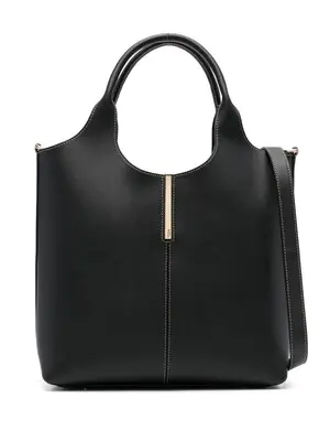 TOD'S Leather Tote - Black