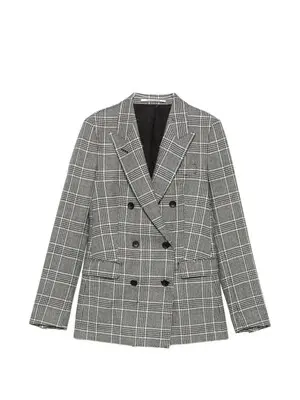 Tagliatore Parigi Wool And Silk Jacket - Black