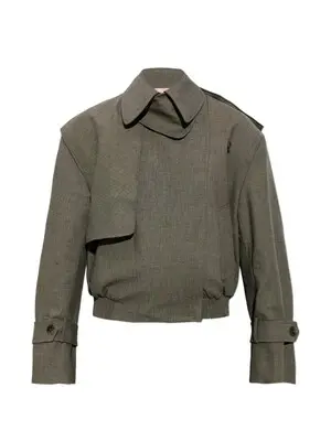 Christopher Esber Cropped Trench Jacket