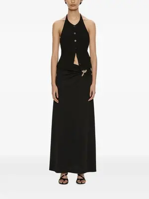 Christopher Esber Heavy Twill Suiting Sleeveless Top