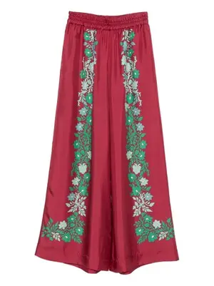 La DoubleJ Silk Palazzo Pants