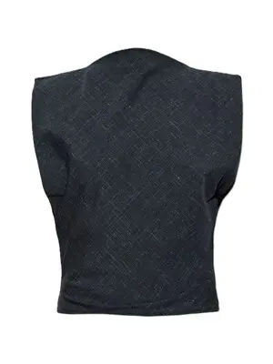 CHRISTOPHER ESBER Wool Linen Suiting