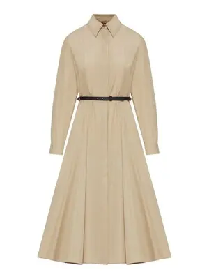 Max Mara Affetto Shirt Dress - Beige