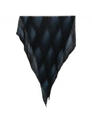 PIN1876 Diamond Scarf - Blue