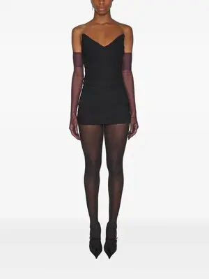 MUGLER Draped Mini Dress