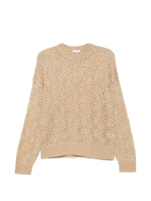 Brunello Cucinelli Embroidered Sequin Sweater