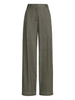 Brunello Cucinelli Wide Leg Trousers