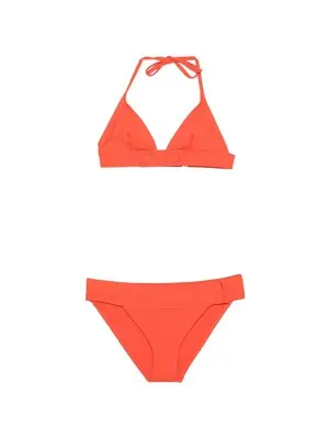 ERES Triangle Bra High Waist Slip - Orange