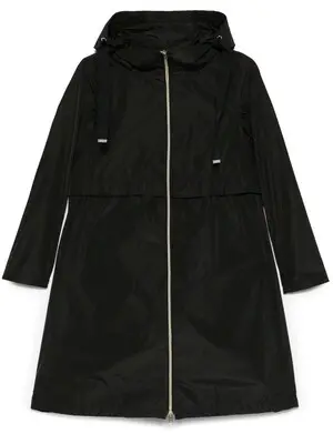 Herno Technical Taffeta Parka - Black
