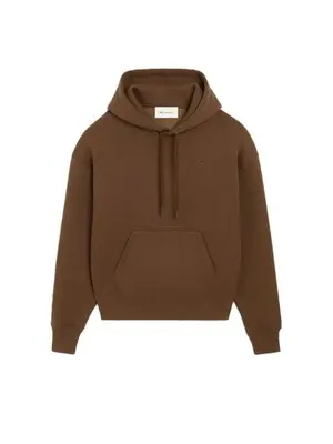 AMI Paris Hooded Sweatshirt - Brown