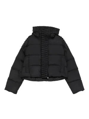 RAXXY Hooded Puff Coat - Black