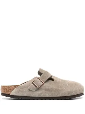 BIRKENSTOCK Birkenstock Boston BS Suede Loafer Beige