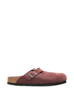 BIRKENSTOCK Boston Bs Suede Loafer - Pink